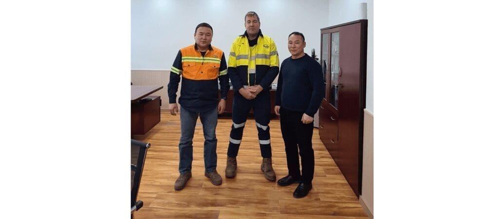 Managing Director Andy Holder in Mongolia | Mining Skills Australia